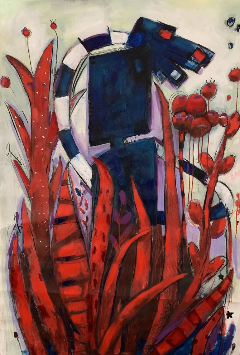 Without title Painting by Sondos Chaibi | Saatchi Art