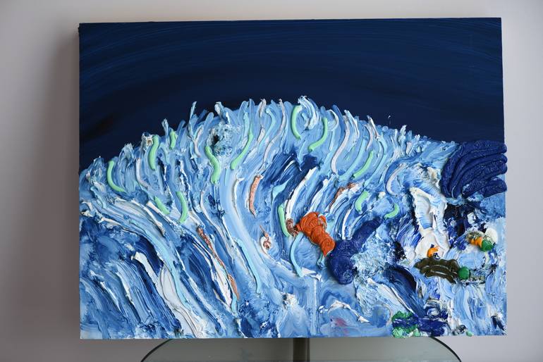 Ocean Abyss Painting by Keith Mitchell | Saatchi Art