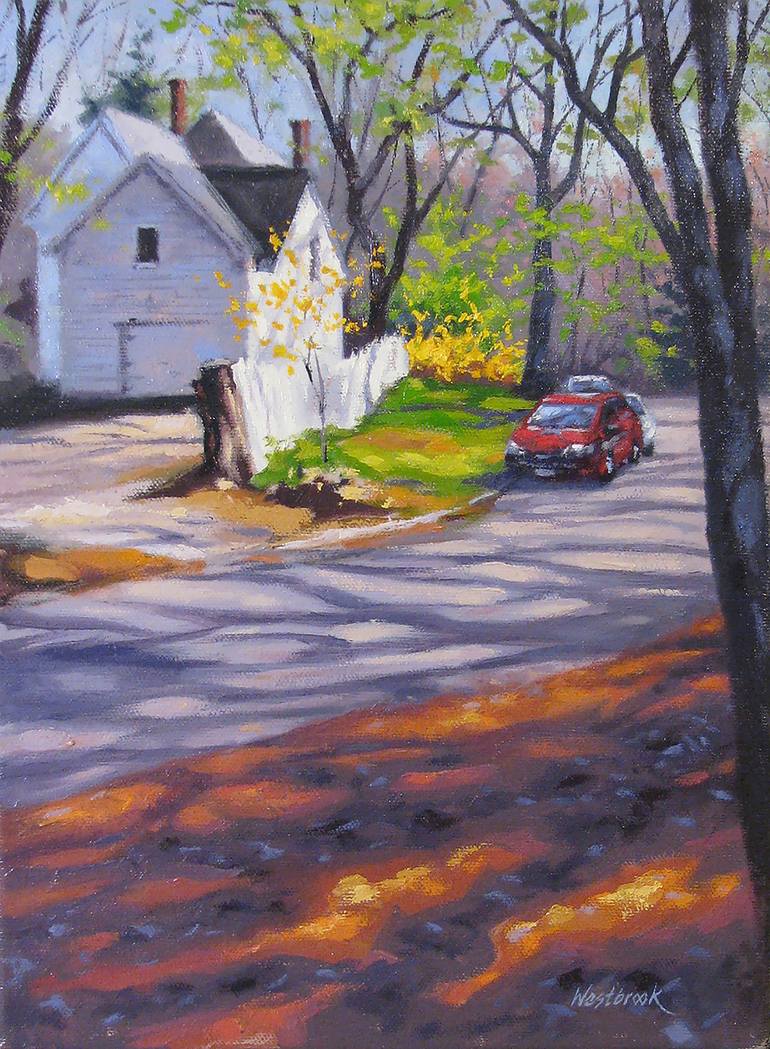 Spring House Painting by Eric Westbrook | Saatchi Art