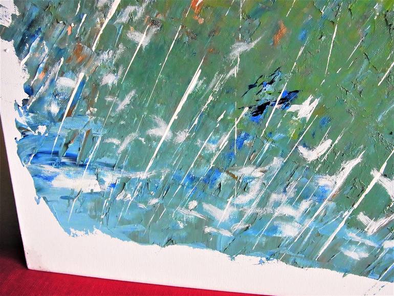 SEA GULLY Painting by Thampoo Jacob | Saatchi Art