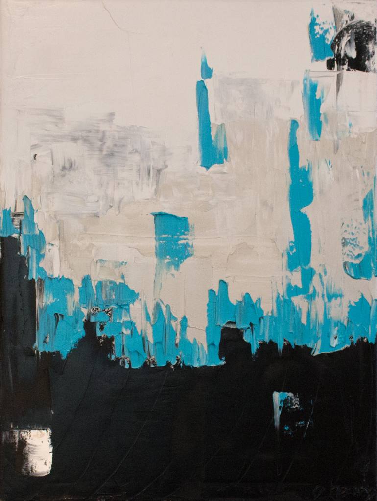 Arctic Shore Painting by Elena Herzog | Saatchi Art