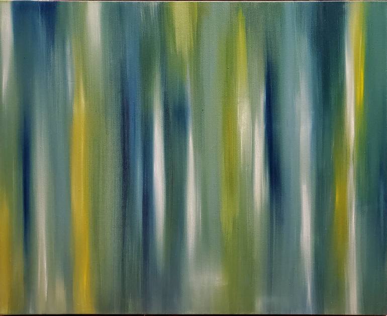 Blue Haze Painting by Leslie Lenee' | Saatchi Art