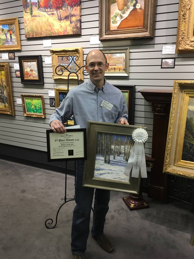 3rd place Juried Art exhibition Painting by Scott McManus | Saatchi Art