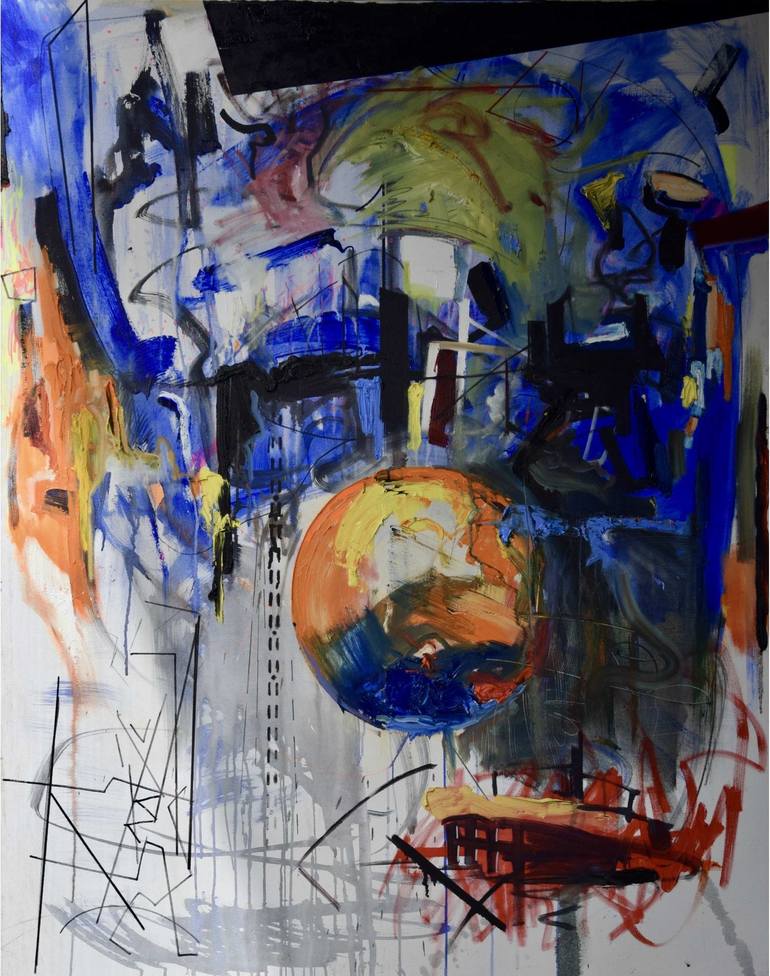 Equilibrium - 7 Painting by Henok Getachew Woldegebreal | Saatchi Art