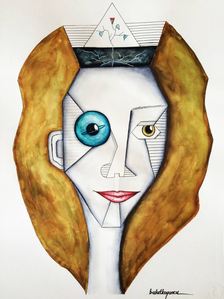 Shaula Painting by Buket Koyuncu | Saatchi Art