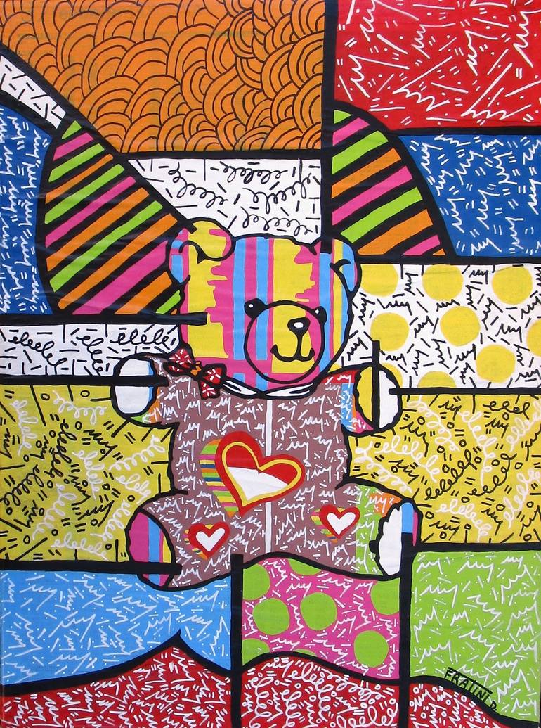 Felicita' Painting by Daniele Fratini | Saatchi Art