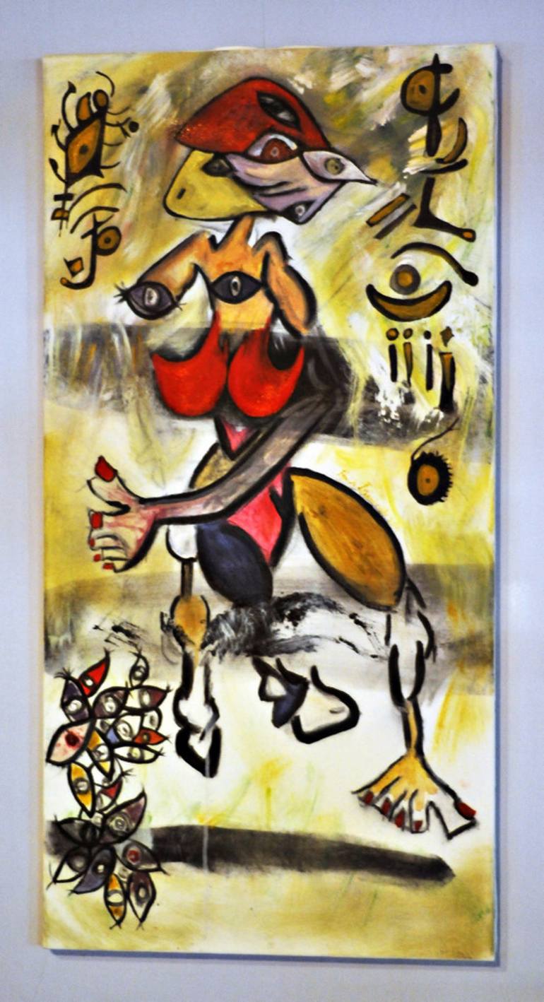 Powaqa Painting by Eymen Iskenderoglu | Saatchi Art