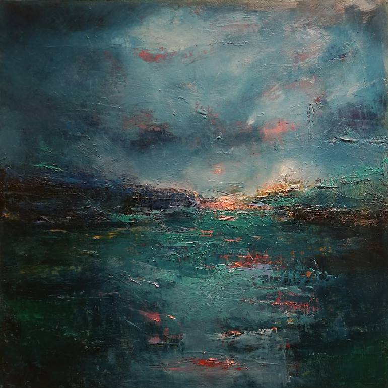 Return of the Sea Mither Painting by Bea Palatinus | Saatchi Art