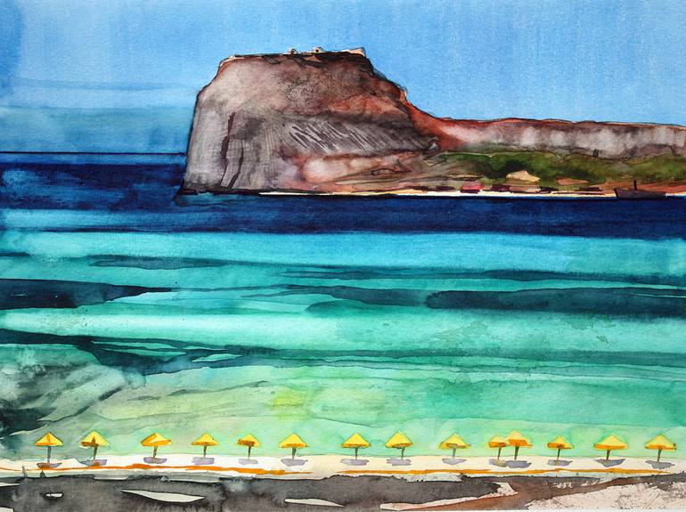 Crete Painting by Tassos Art | Saatchi Art