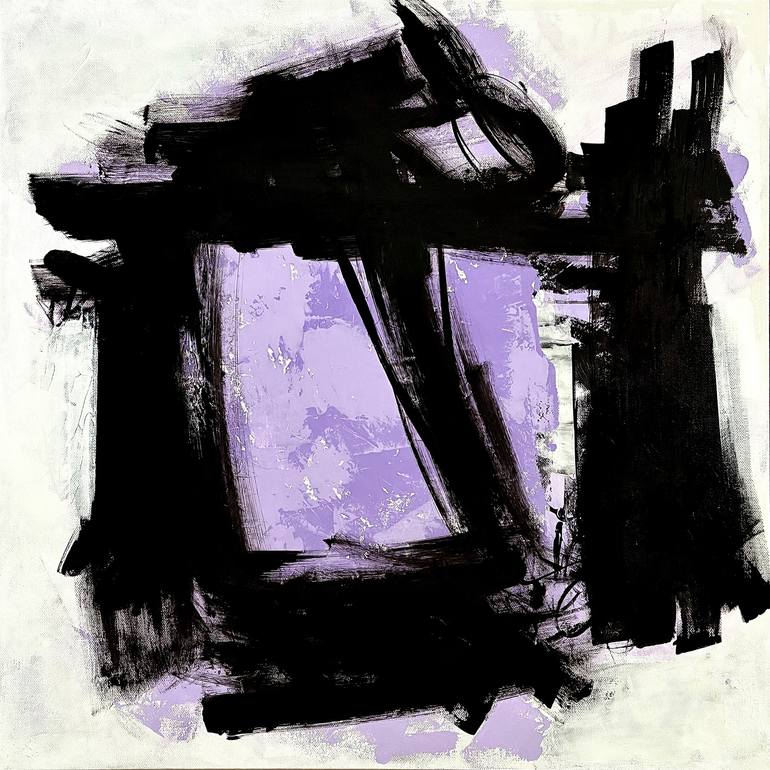 The Big Lean Painting by Warren Kaplan | Saatchi Art