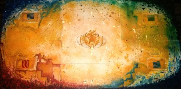 ''The Fifth Element'' Painting by Bagia Antonio | Saatchi Art