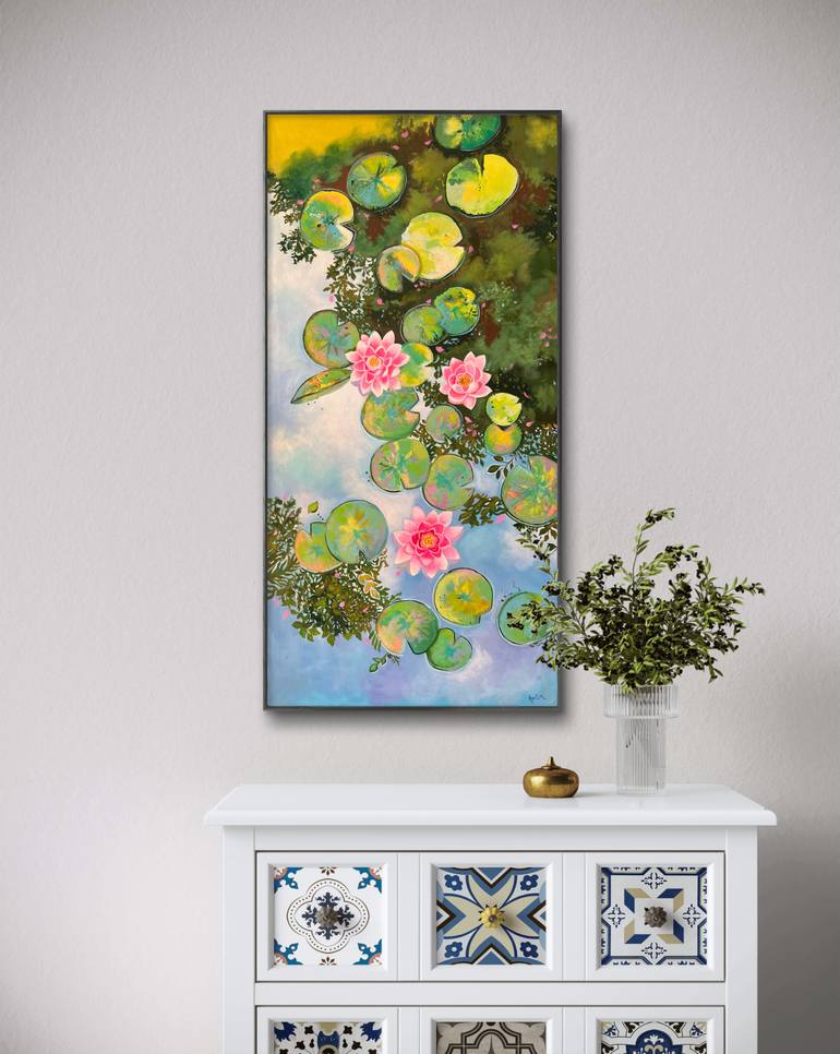 Dance of Light Painting by Amita Dand | Saatchi Art