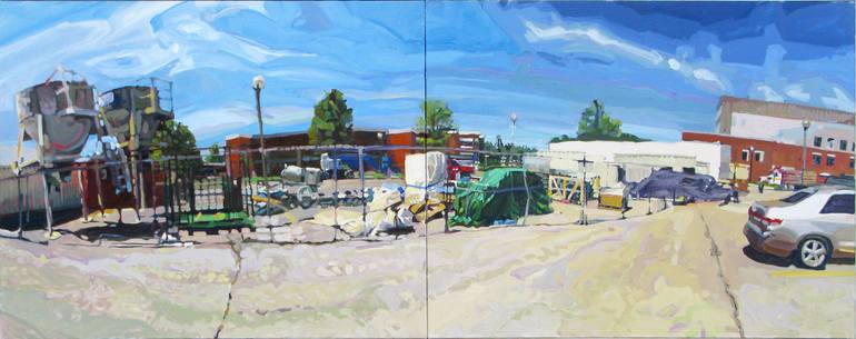 UAFS Landscape Study 5 Painting by Kenneth Davis | Saatchi Art