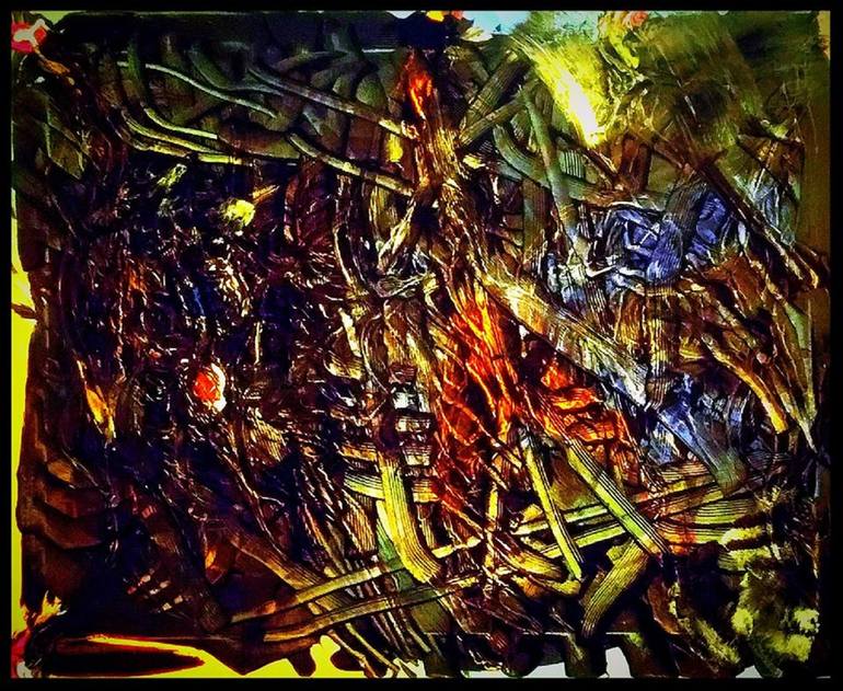 WTF Painting by Bruce McLaughlin | Saatchi Art
