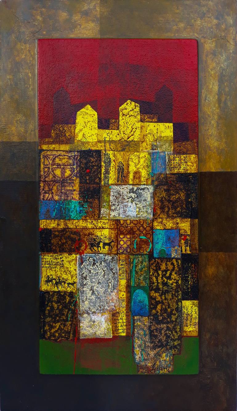 Summa Bosniaca IV Painting by Sead Emric | Saatchi Art