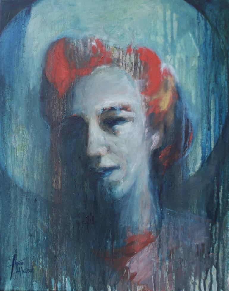 The Foolish Beauty Painting by Anna Hooser | Saatchi Art