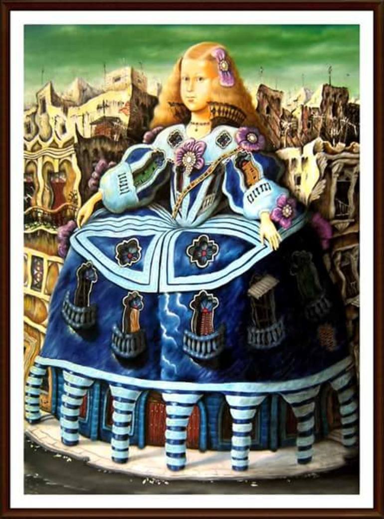 Infanta Painting by Carlos Rafael Vega | Saatchi Art