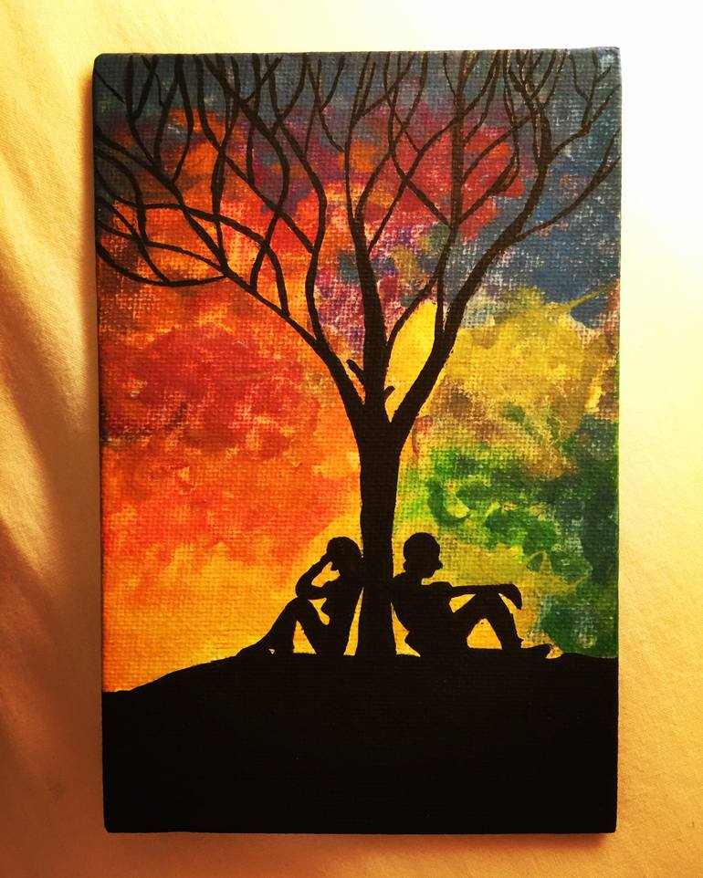 Different in nature Painting by Chiara Ravaioli | Saatchi Art