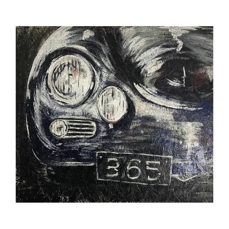 Porsche 365 Speedster Outlaw by Daniel Hooper Art Painting by Daniel ...