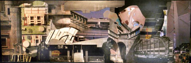 Corridor to 8522 Collage by Kenneth Ricci | Saatchi Art