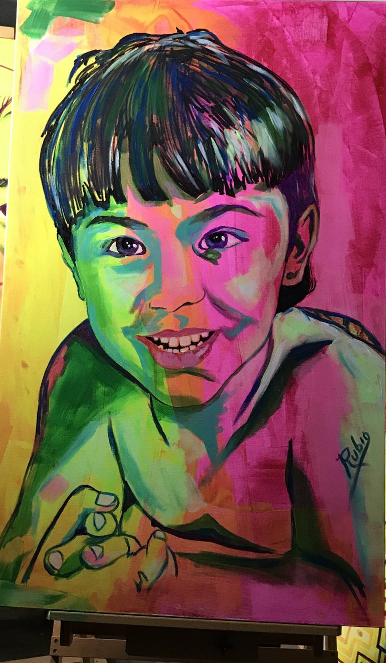 Jacob Painting by Raul Rubio | Saatchi Art