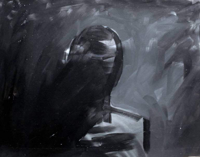 privacy Painting by Magda Lazar | Saatchi Art