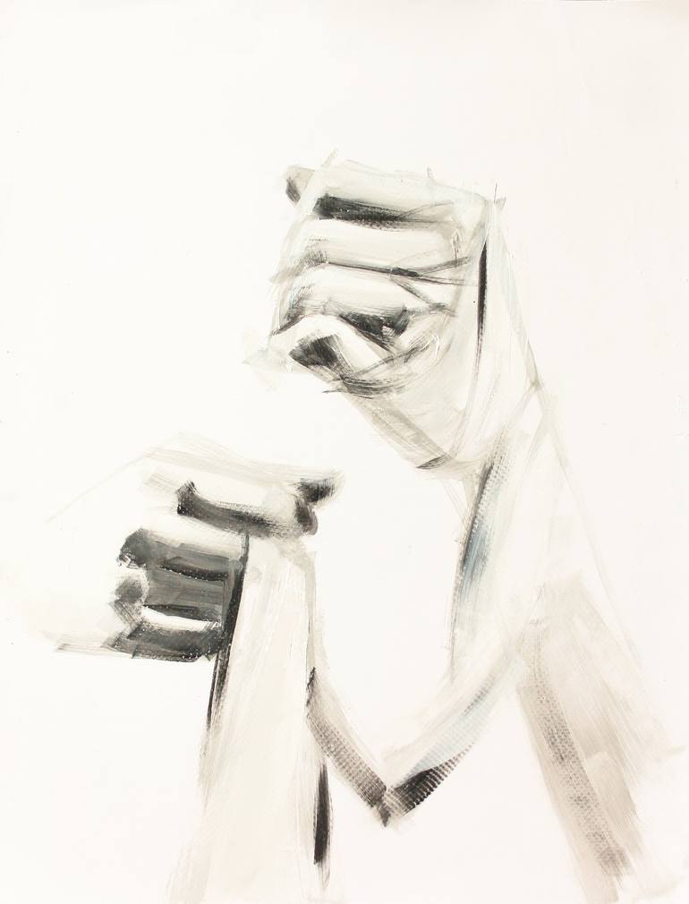 anger Painting by Magda Lazar | Saatchi Art