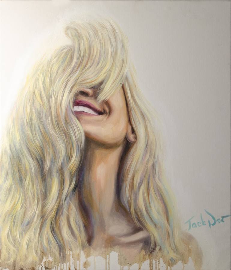 Smile Painting by Evgeny Jackpot | Saatchi Art