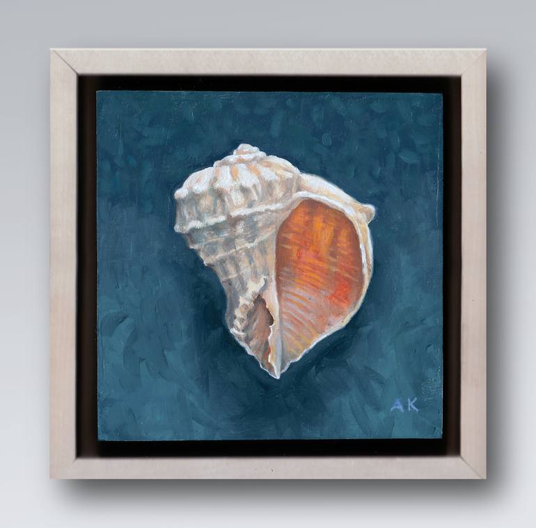 Florida Rock Shell Painting by Alan King | Saatchi Art