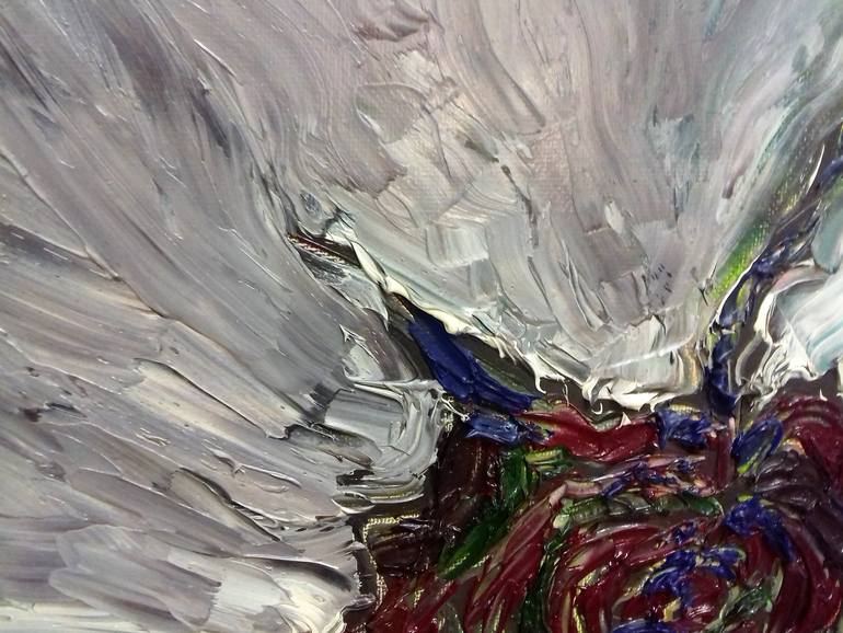 The rose. Painting by MARIE RUDA | Saatchi Art