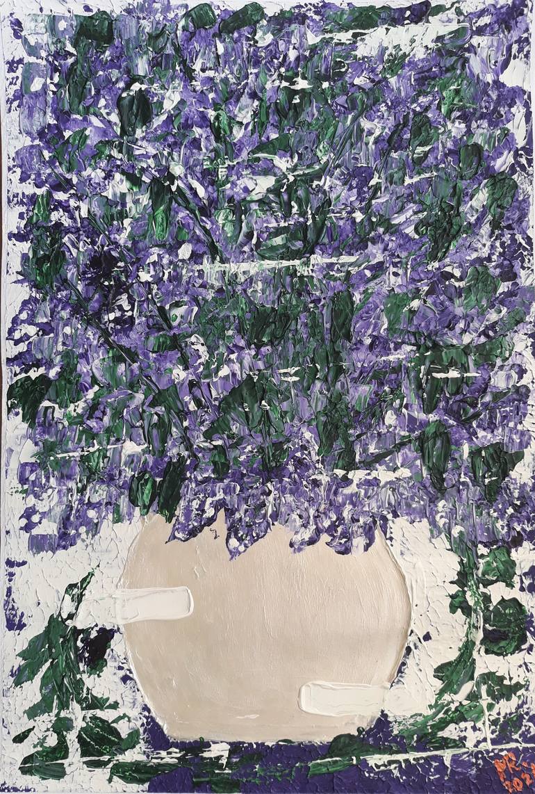 Still life-011. Painting by Marie Ruda | Saatchi Art