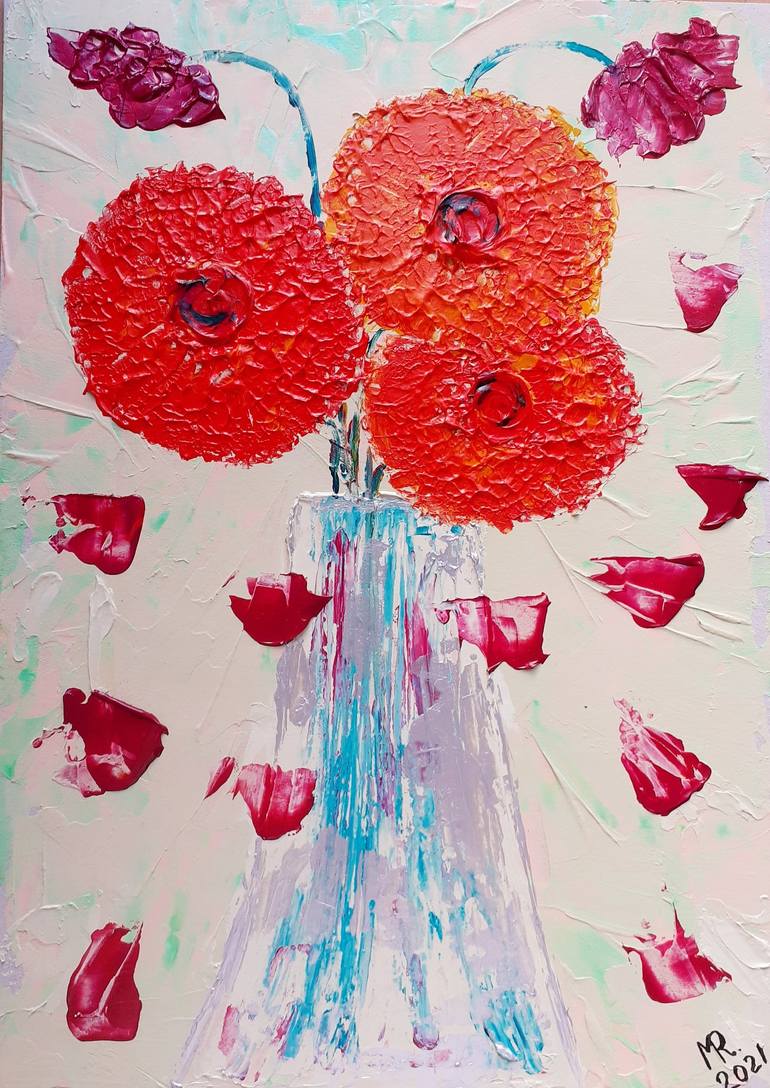Sunny whimsy. Painting by MARIE RUDA | Saatchi Art