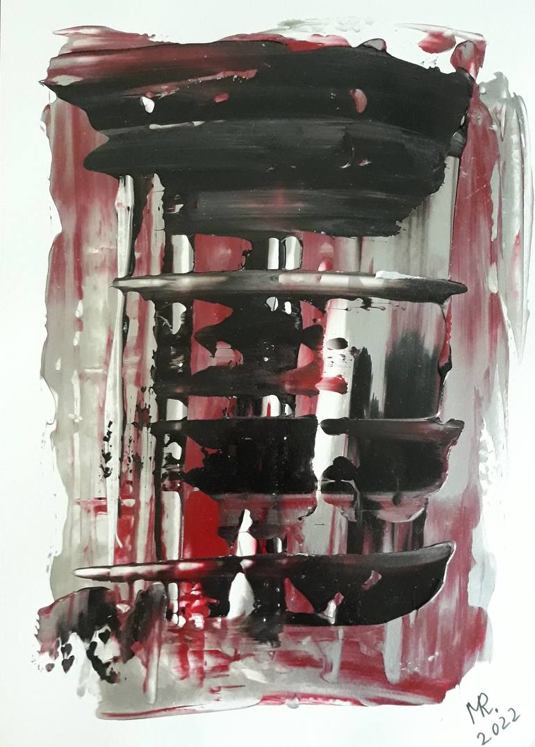 From serie Reflection-6. Painting by MARIE RUDA | Saatchi Art