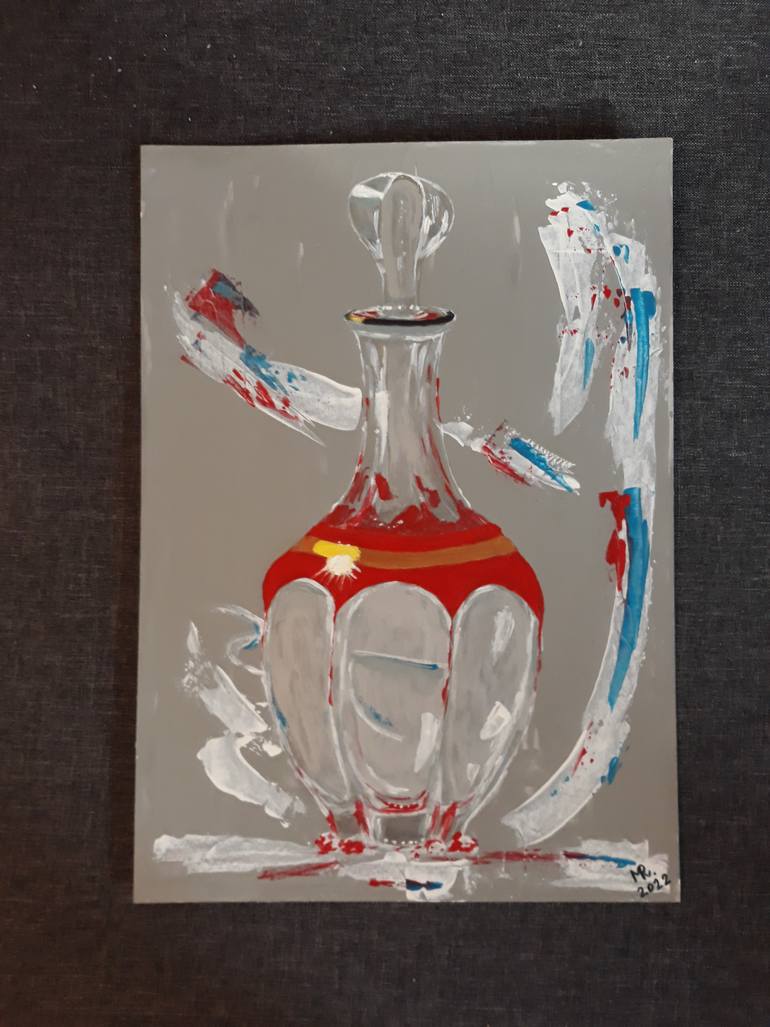 Decanter. Painting by MARIE RUDA | Saatchi Art