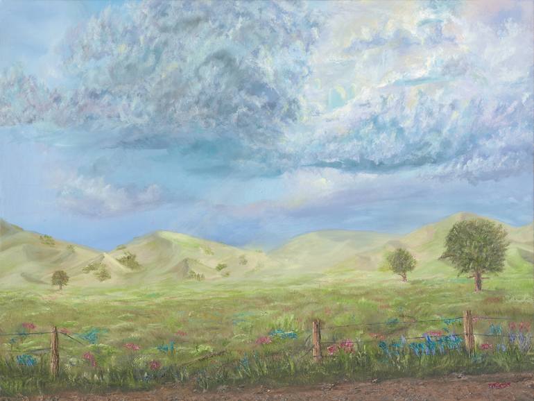 A Glimpse - Hand Embellished Limited Edition on Canvas Painting by ...