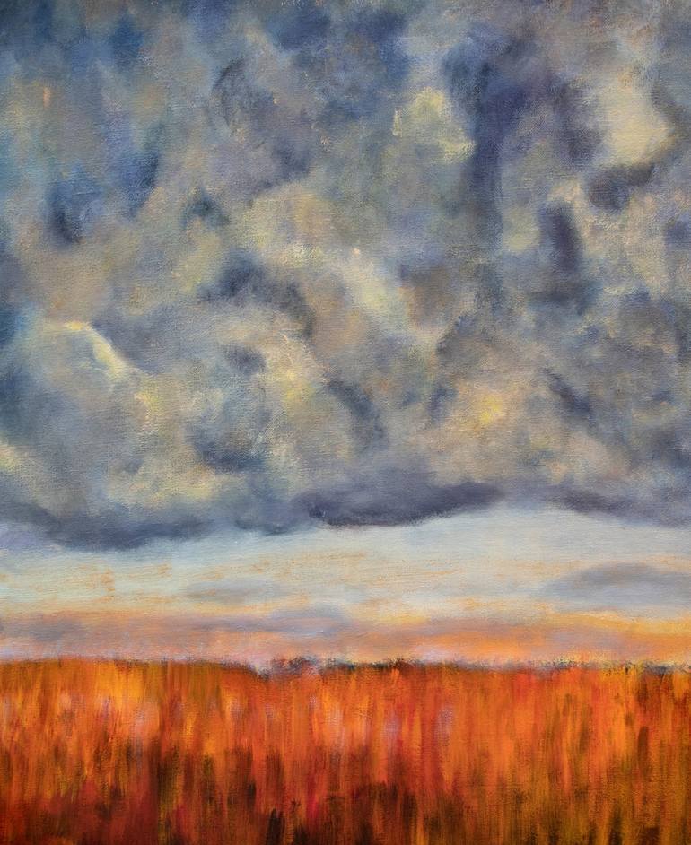 Sunset Painting by Paola Consonni | Saatchi Art