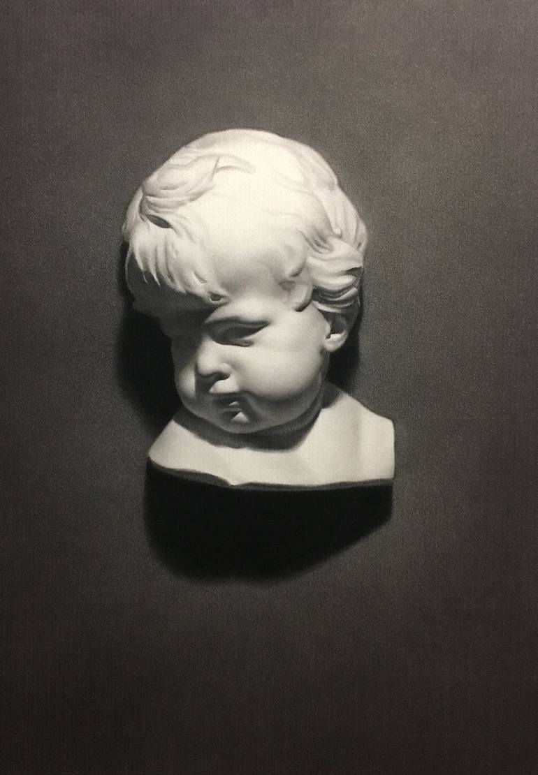 Cast drawing from life. Drawing by Maryna Nemynushcha | Saatchi Art