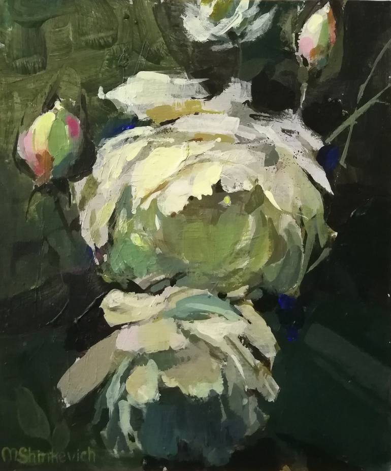 summer heat Painting by Maria SHINKEVICH | Saatchi Art