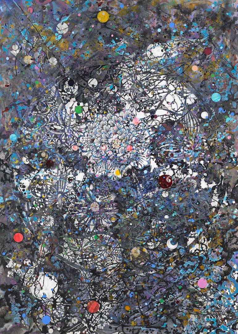 Night Garden Installation by Timothy Budden | Saatchi Art