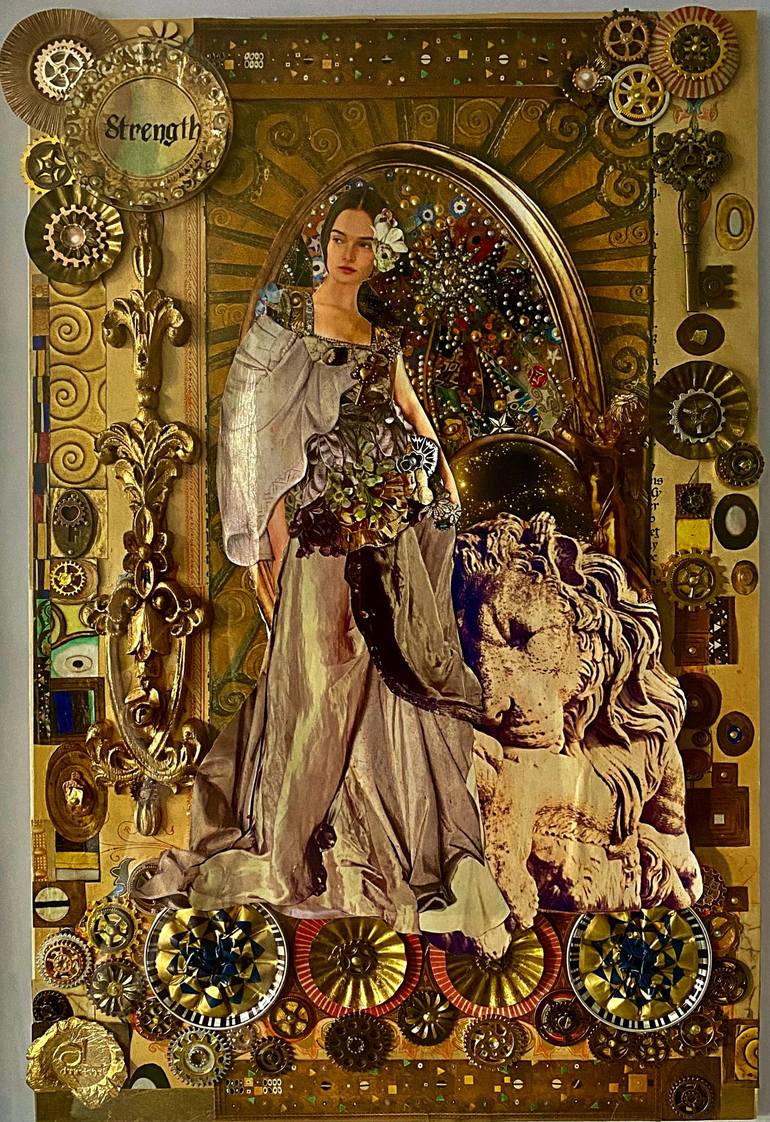 Strength Collage by Danic Lago | Saatchi Art