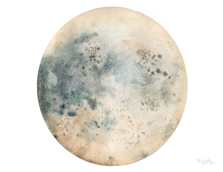 Moonglow Painting by Emily May | Saatchi Art