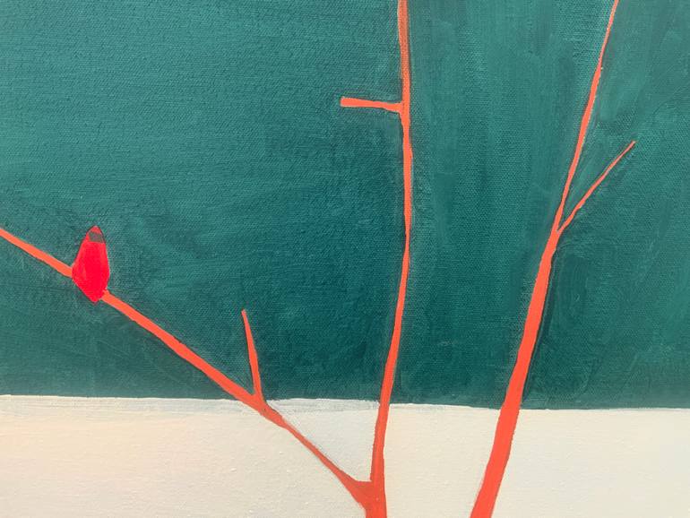 We Call Mr Cardinal Mr January Painting by Steven Page Prewitt ...