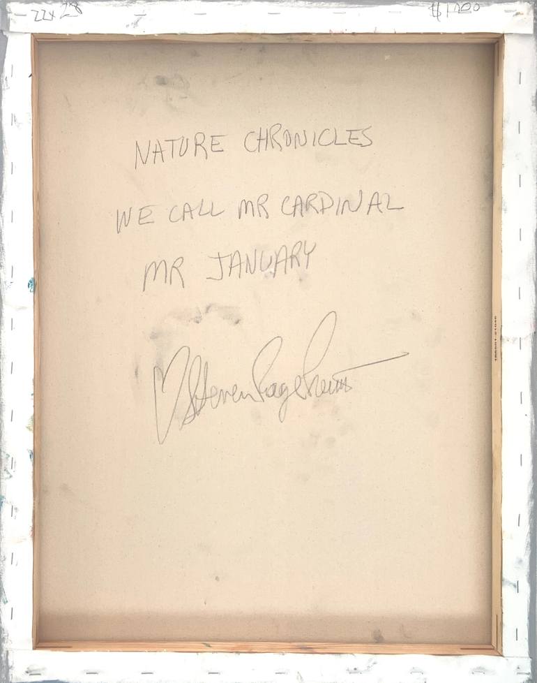 We Call Mr Cardinal Mr January Painting by Steven Page Prewitt ...