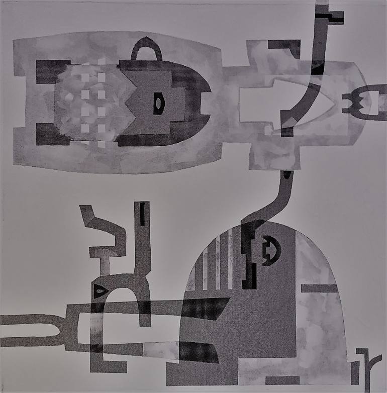 Schematic Painting by Christopher Naylor | Saatchi Art