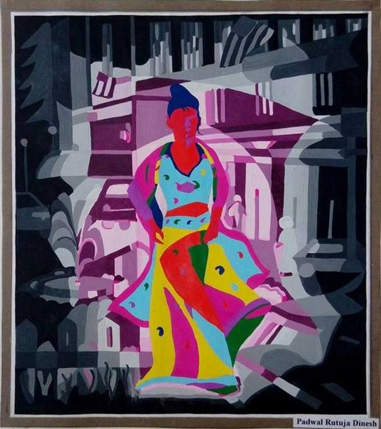 Catwalk Painting by Rutuja Padwal | Saatchi Art