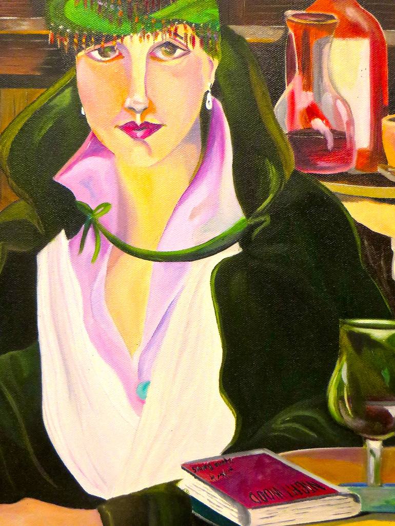Djuna Barnes Painting by William Z Linmark | Saatchi Art