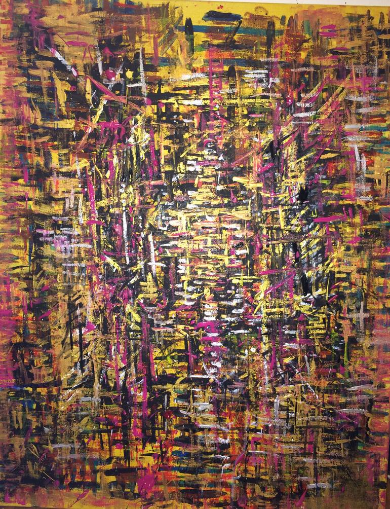 Abstract art Painting by Olga Attack | Saatchi Art