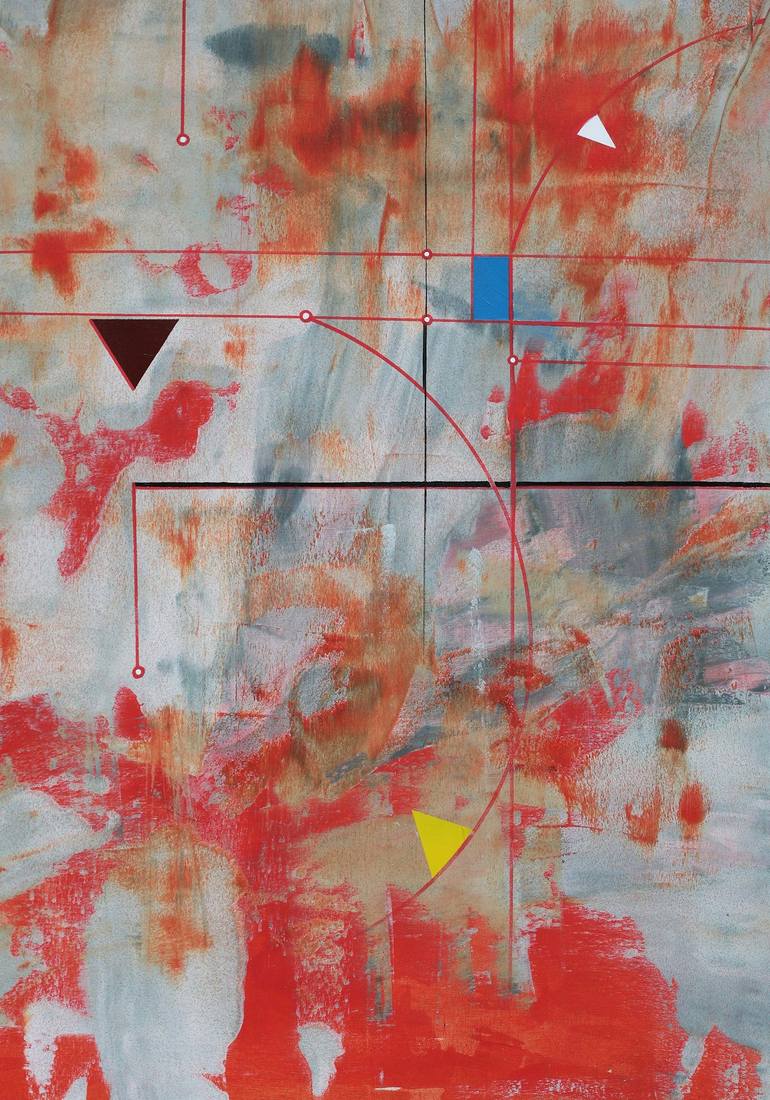 volcanic ephemeral Painting by Jan Fein | Saatchi Art