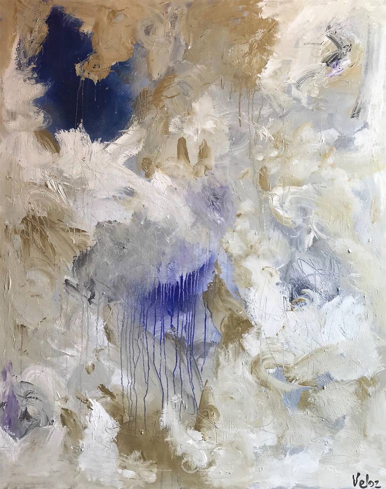 When the Dancer Becomes the Dance Painting by Ana Luisa Veloz | Saatchi Art