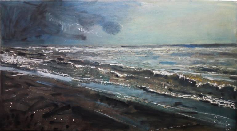 Black Sea Painting by Nino Moseshvili | Saatchi Art
